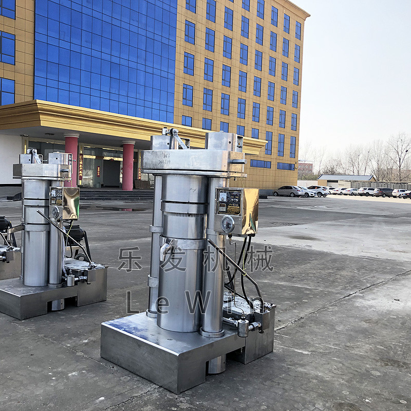 Cooking Oil Production Machine 60MPa Cold Press Hydraulic 1.1kw