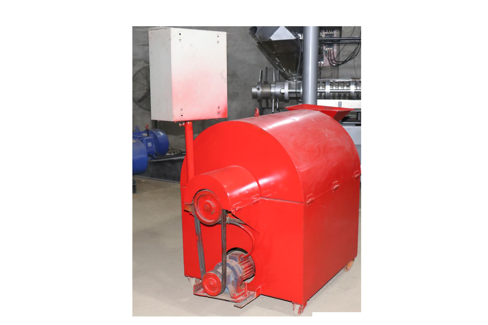 Automatic Industrial Roasting Machine , Roasted Corn Machine Large Capacity
