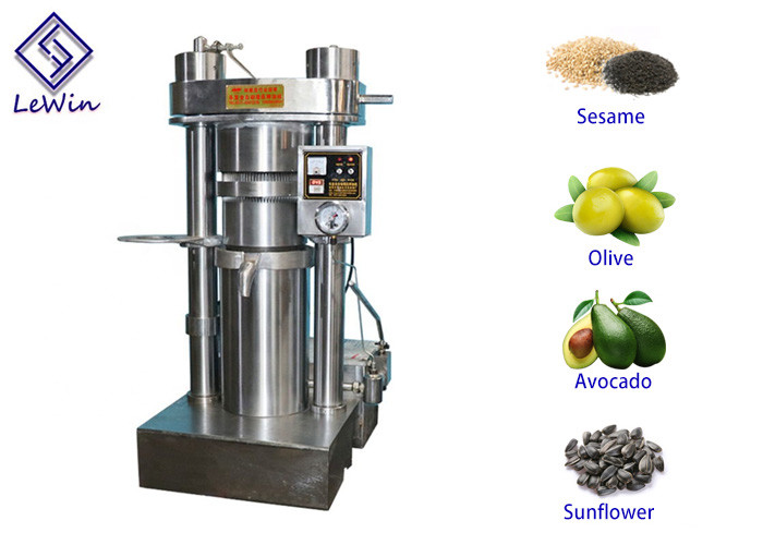 Simple Operation Industrial Oil Press Machine Olive Oil Extractor Cold ...