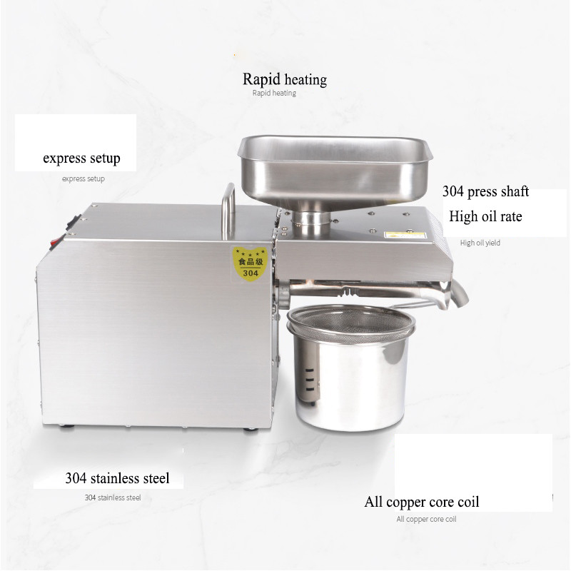 High Efficiency Mini Oil Making Machine Portable Oil Press Machine ...