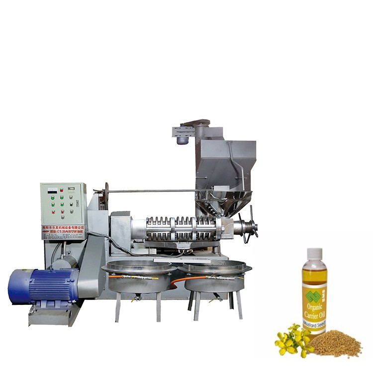 Soya Seed Oil Press Machine Automatic 300 Kg / H Hot Mustard Seed ...